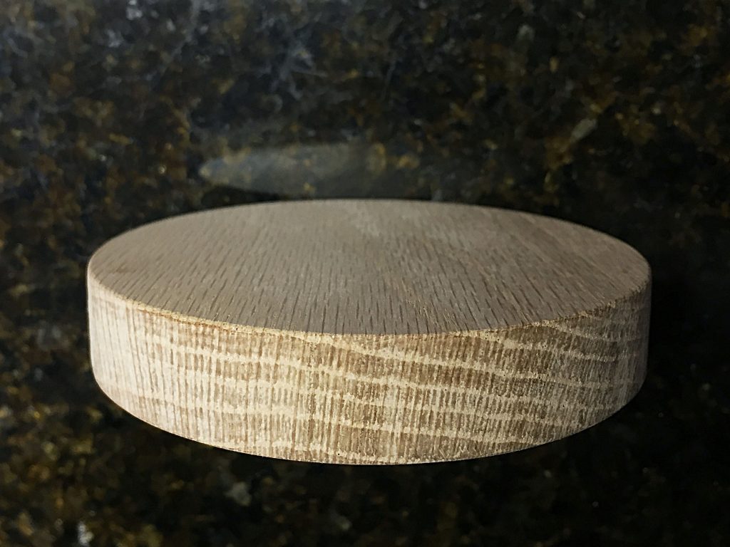 Custom Order for Vii: Large 1/2″ Thick Oak Wood Circle x 8.5″ Diameter ...